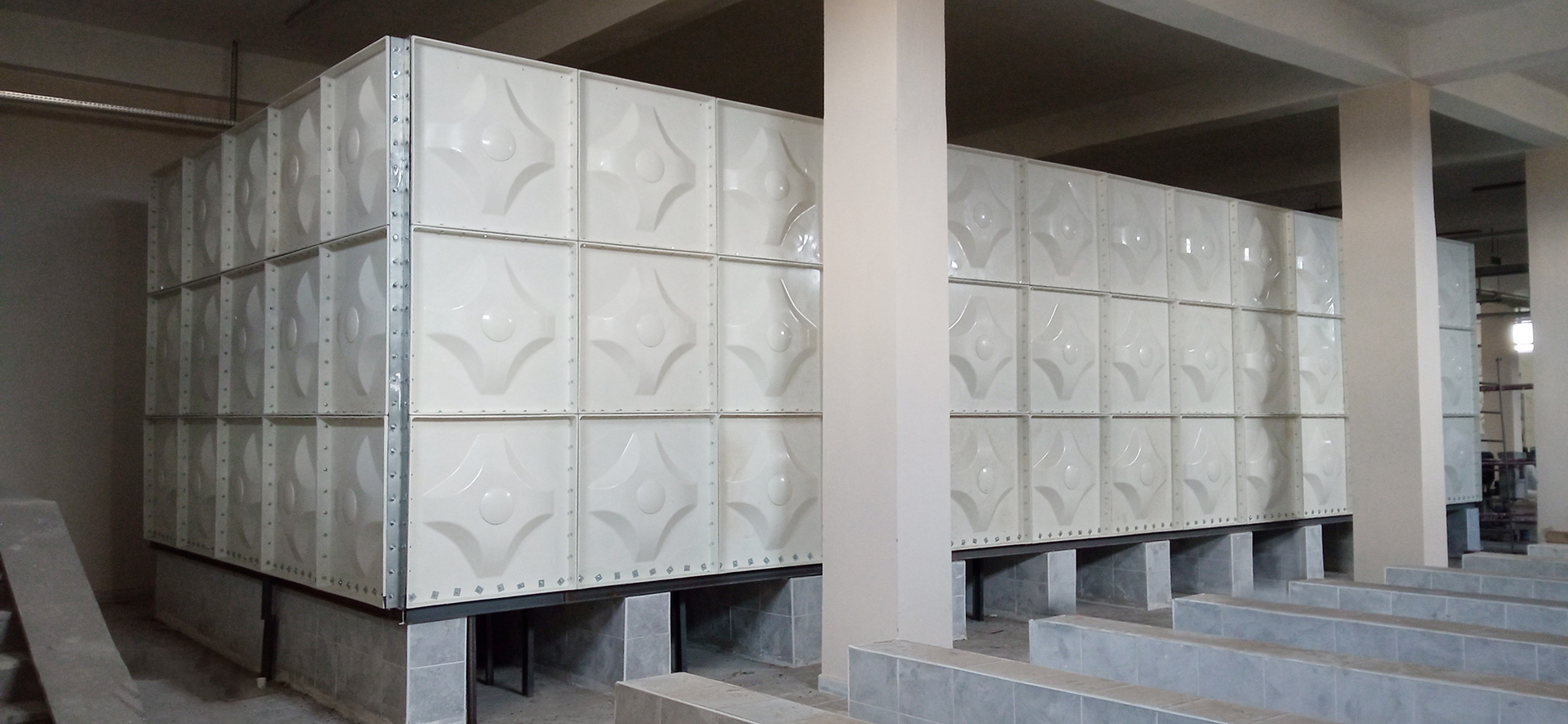 GRP Water Tank, Aquasan Modular Water Tank, Hydrofors and Pumps