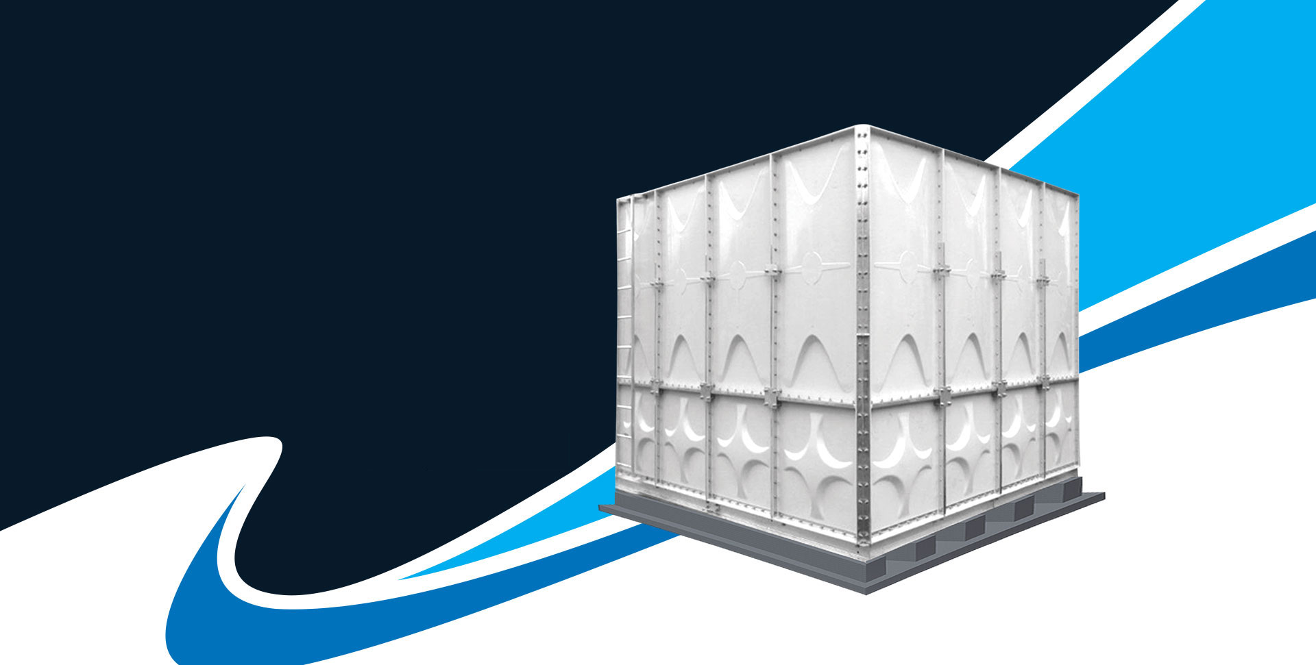 GRP Water Tank, Aquasan Modular Water Tank, Hydrofors and Pumps