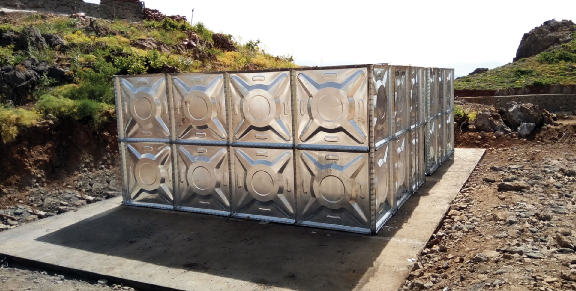 Stainless Water Tank, Aquasan Modular Water Tank, Hydrofors and Pumps